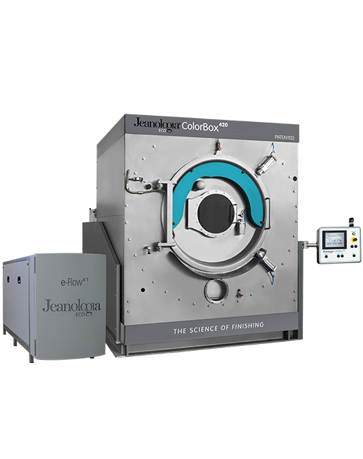 Garment Dyeing Machine. ColorBox - Jeanologia